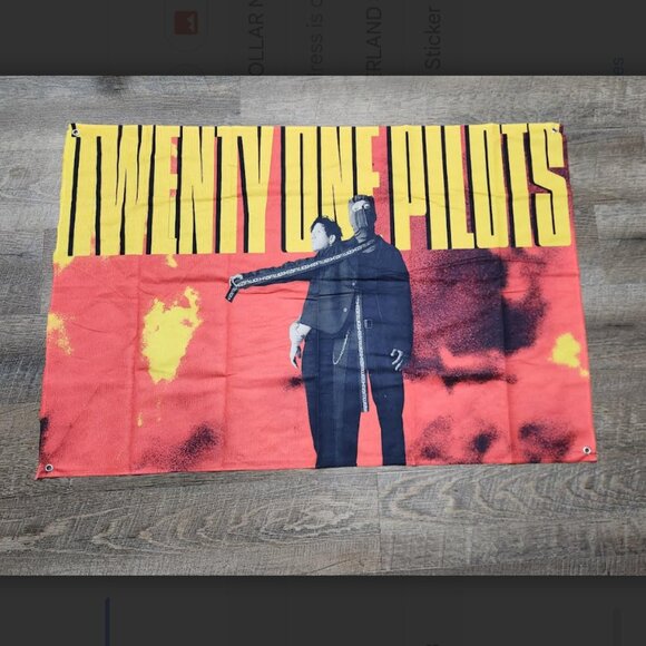 Twenty One Pilots | Accessories | New Twenty One Pilots Flag 7x23 Ft ...